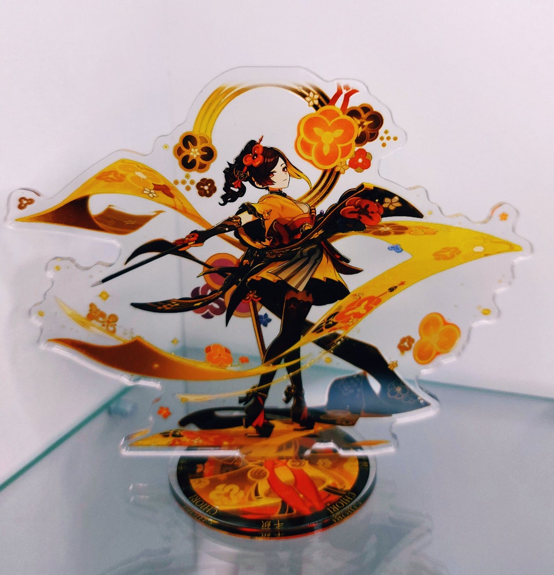 Chiori Genshin Impact Acrylic Figure Anime Character Stand - Etsy UK