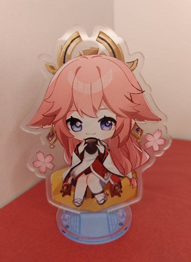 Genshin Impact Cute Yoimiya, Yae Miko, Raiden Shogun, Kazuha, Klee, Hu ...