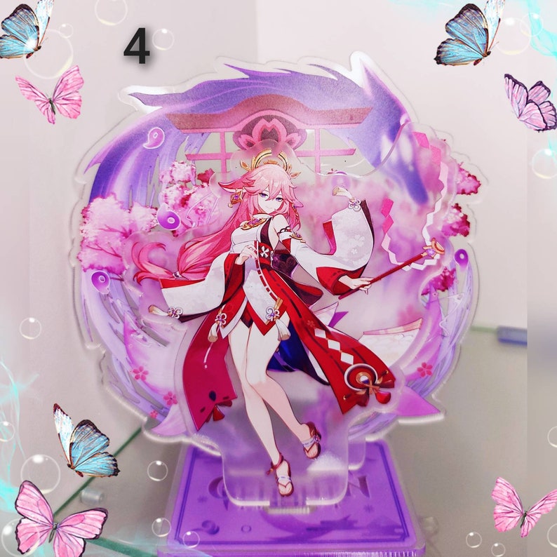 Yae Miko Tartaglia Childe Genshin Impact Ganyu Layla Anime Characters ...