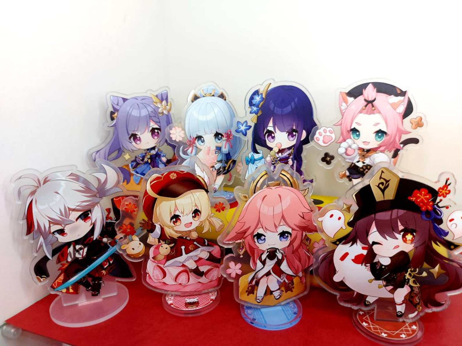 Genshin Impact Cute Yoimiya, Yae Miko, Raiden Shogun, Kazuha, Klee, Hu ...