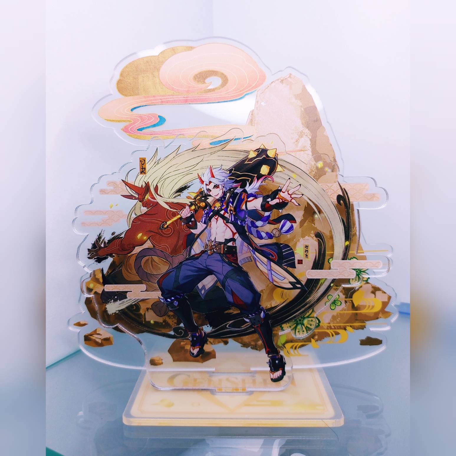 Nilou Nahida Genshin Impact Itto Yoimiya, Raiden Shogun Dubbel Plates ...