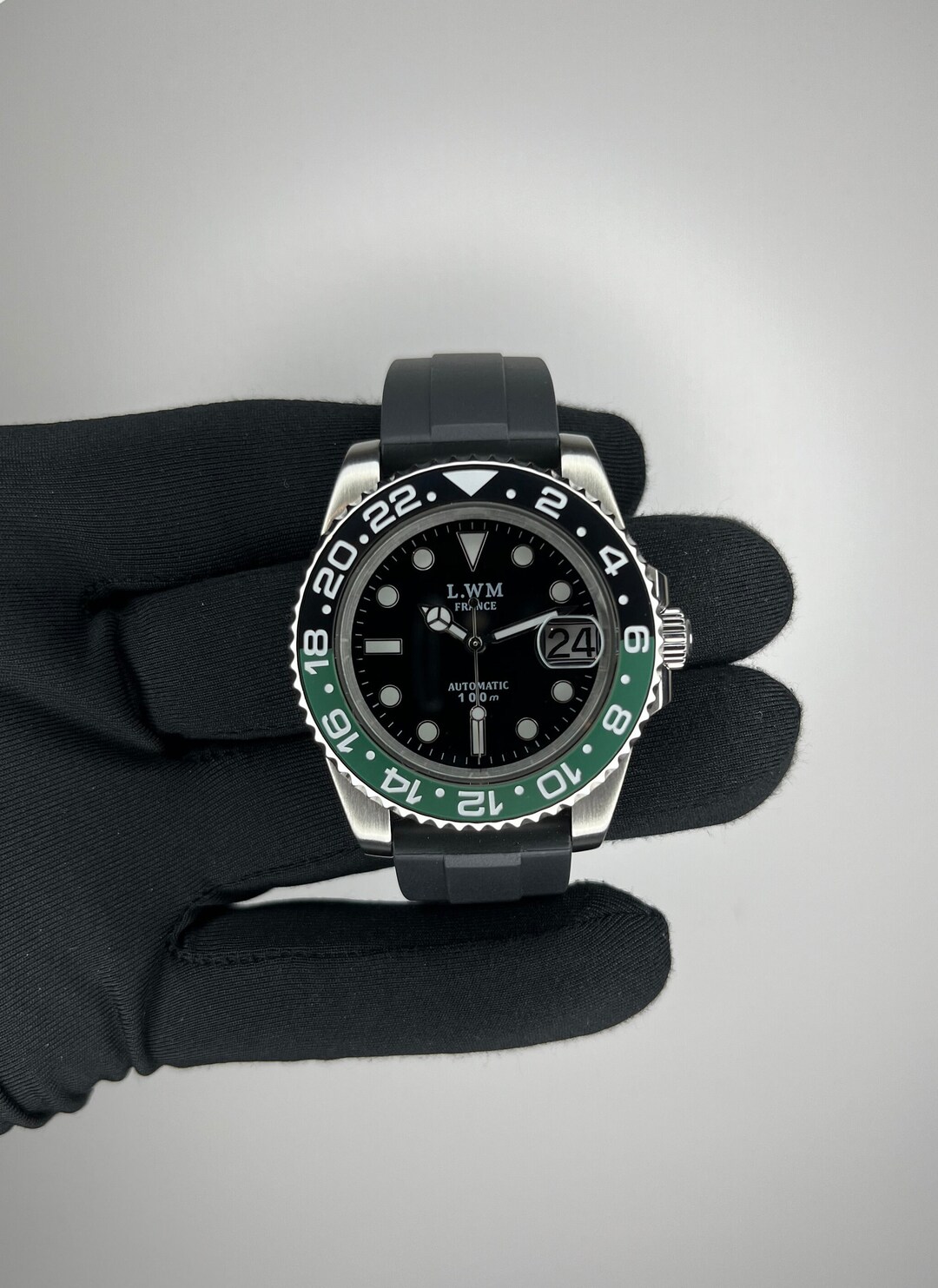 Automatic Mod Watch HIGH QUALITY GUARANTEE 5 Years Homage Gmt Master ...