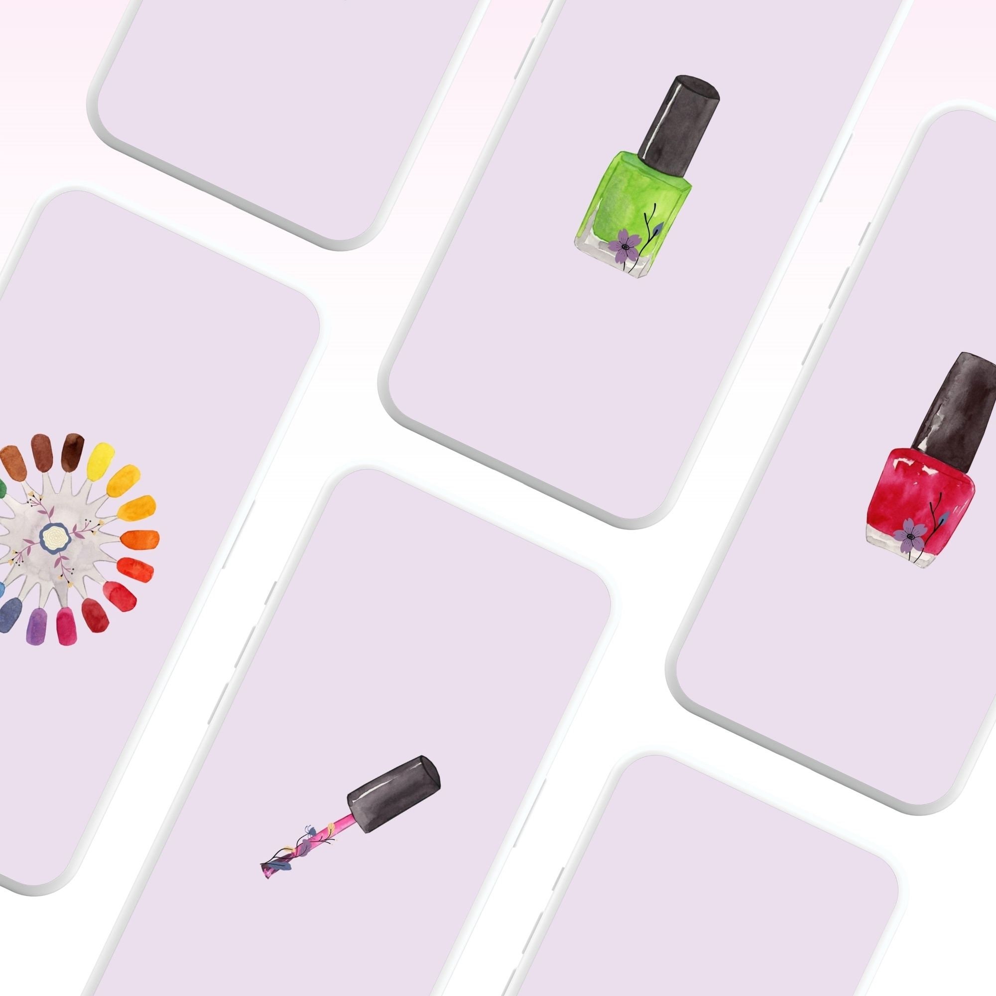 70 Nail Tech Instagram Highlight Covers Nail Artist - Etsy