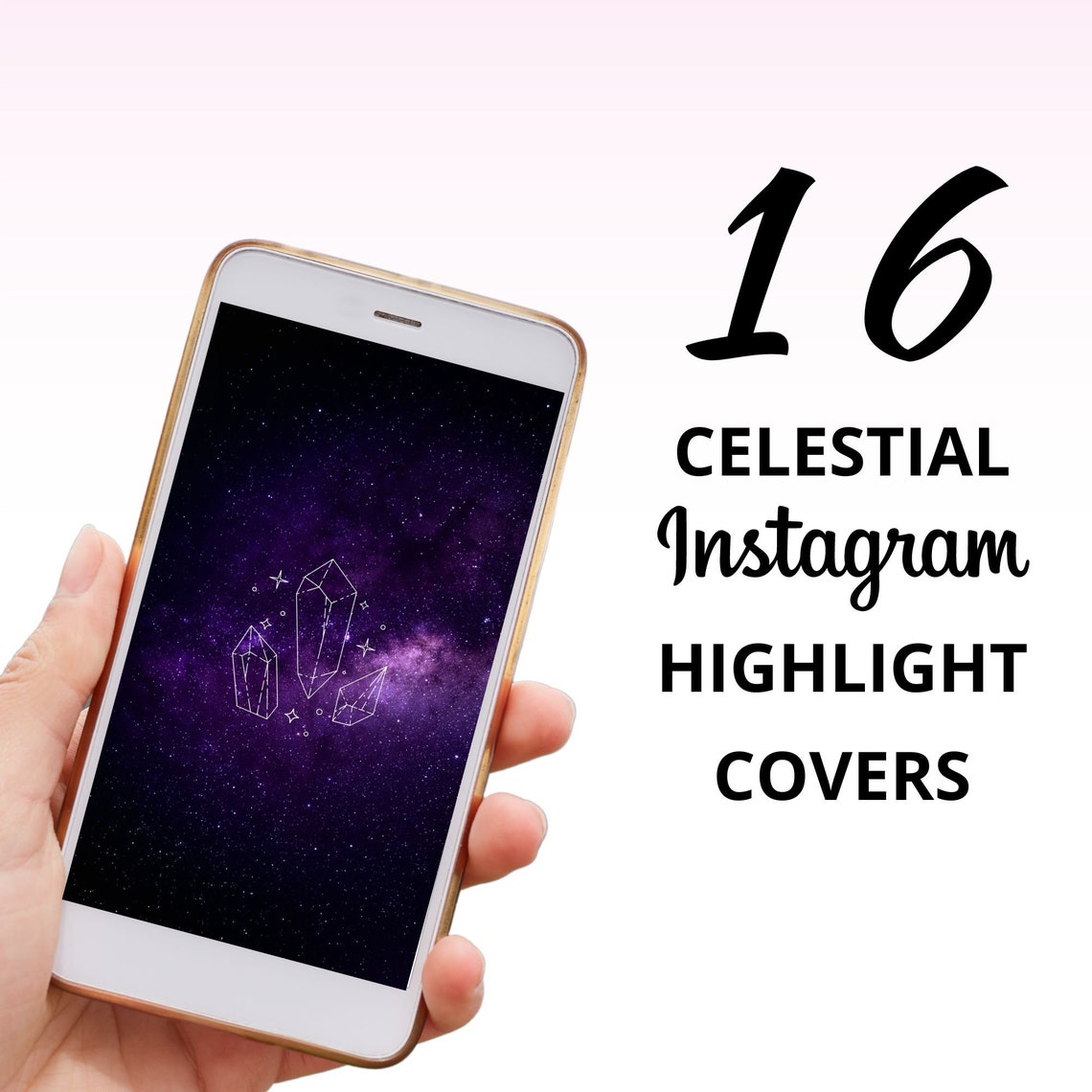 16 Celestial Instagram Highlight Covers Esoteric Instagram Story Icons ...