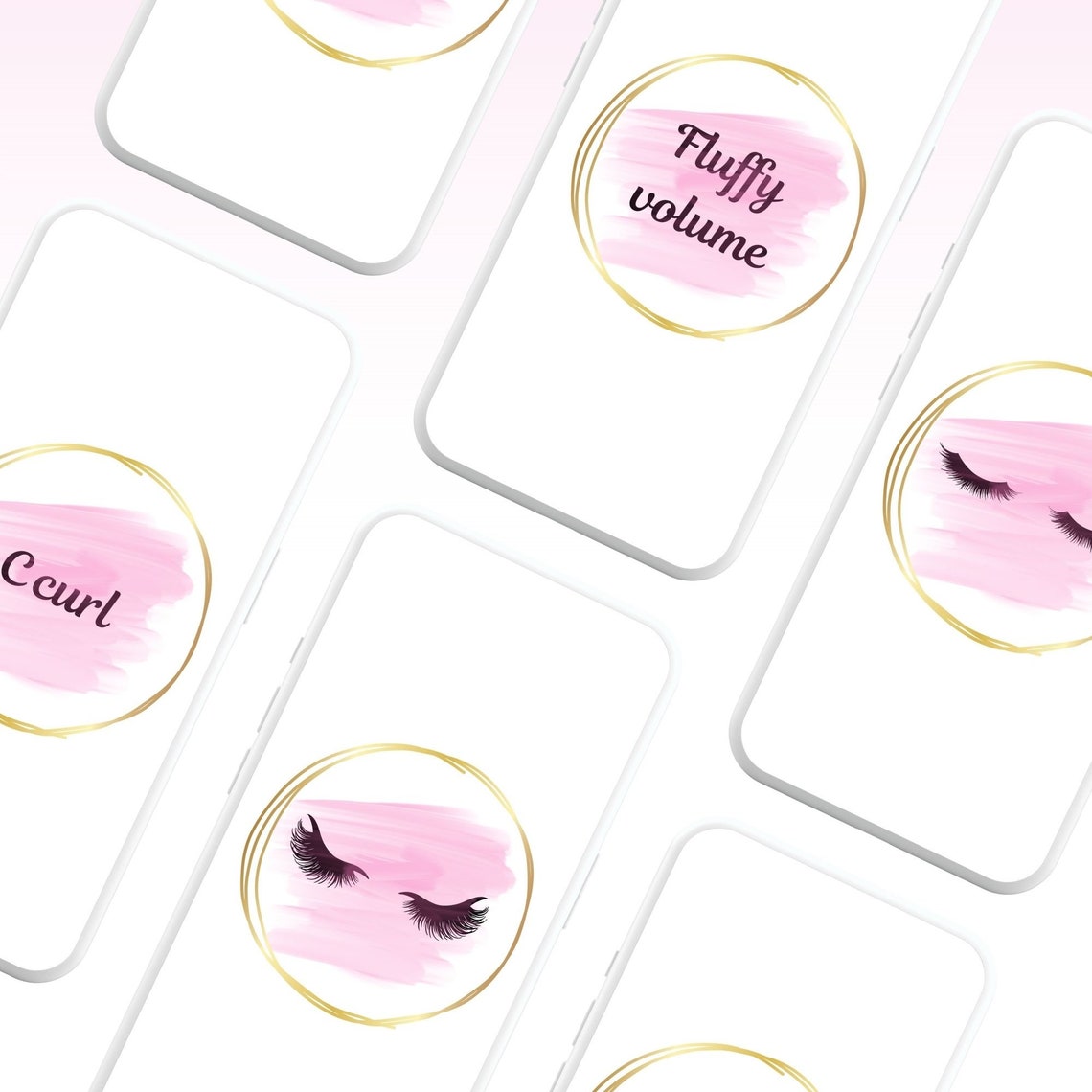 80 Lash Tech Instagram Highlight Covers Lash Artist Instagram Highlight ...