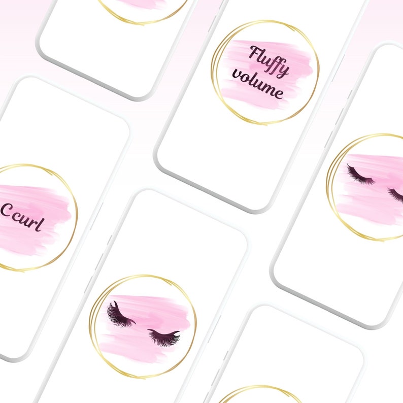 80 Lash Tech Instagram Highlight Covers Lash Artist Instagram Highlight ...