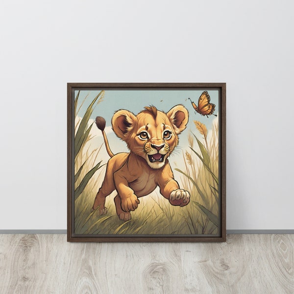 Baby Lion Frame - Etsy