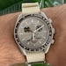 Moonswatch Strap High Quality Beige Nylon | Omega X Swatch & Moonwatch ...