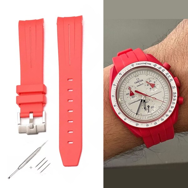 Omega Red Strap - Etsy