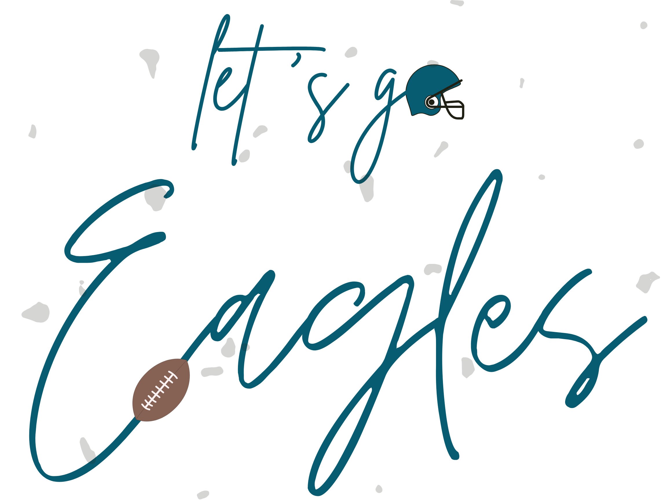 Editable Game Day Sign - Football, Superbowl, Sports, Party, Let's Go ...