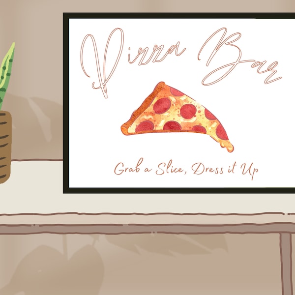 Pizza Wedding Sign - Etsy