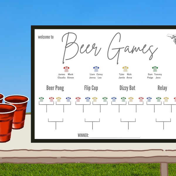 Beer Sign Printable - Etsy