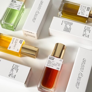 Lotus Eater Natural Botanical Perfume: Pink Lotus, Orange Blossom ...