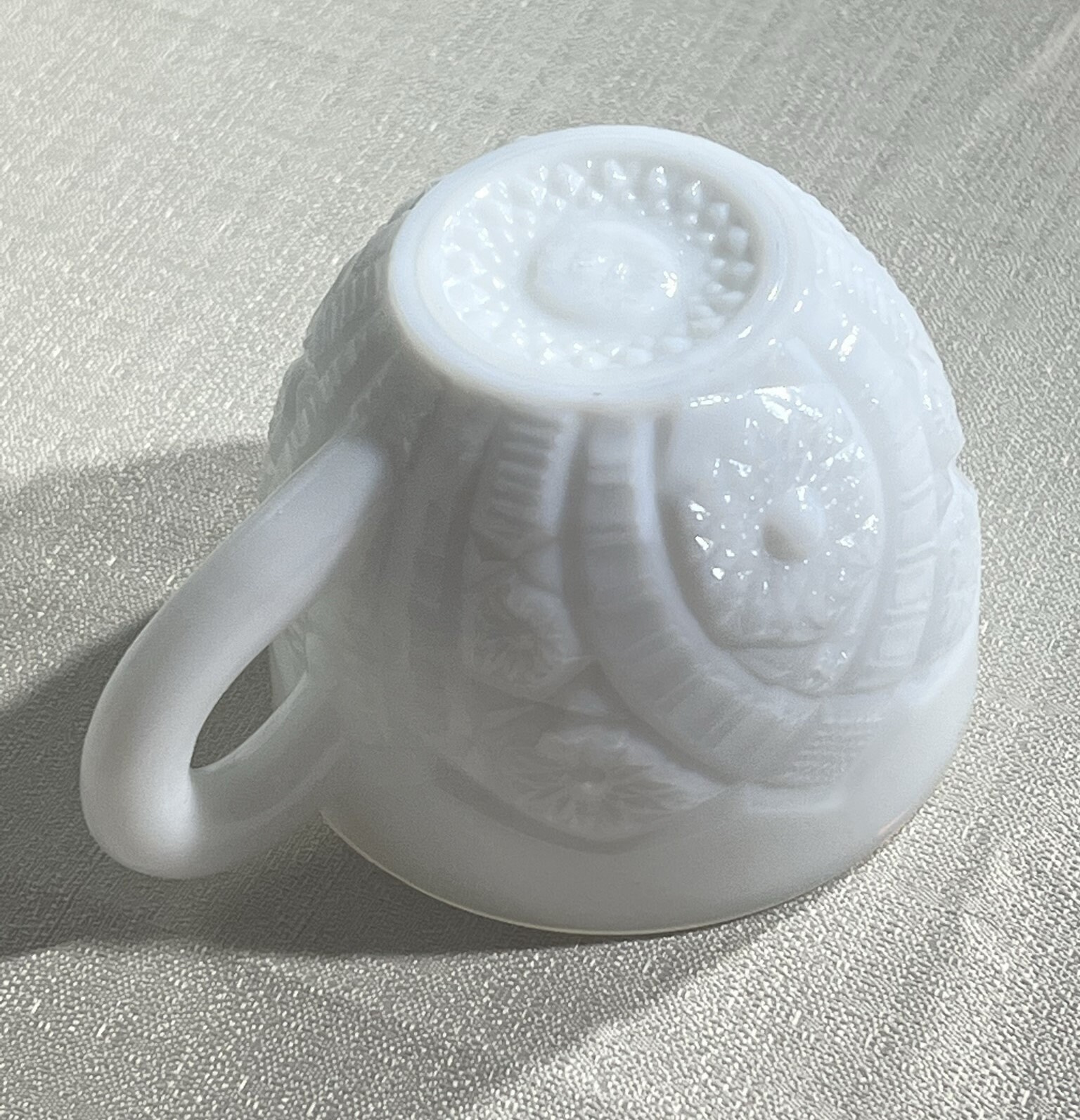 Mckee Glass Company the Concord Milk Glass Punch Bowl Set - Etsy