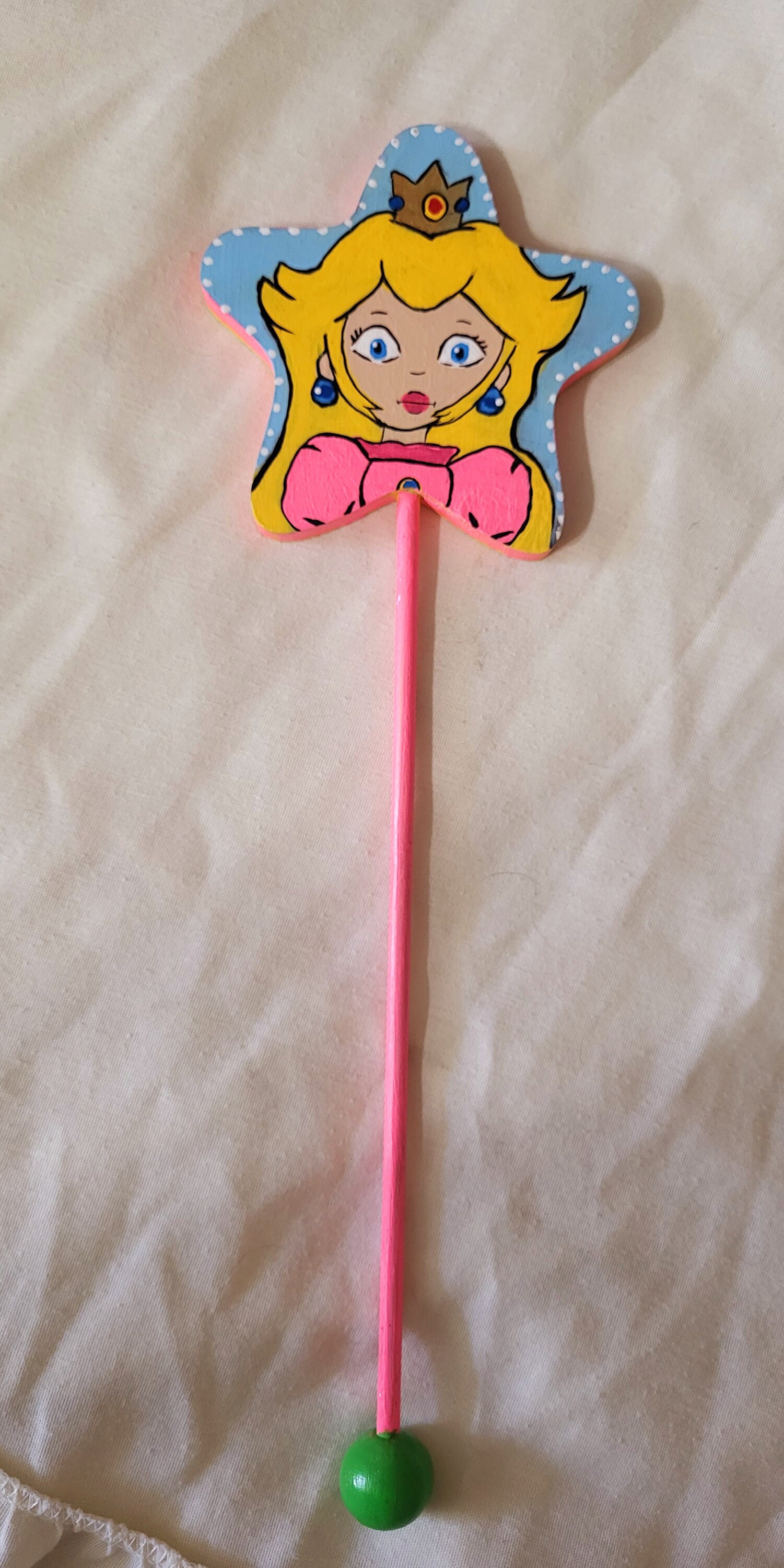 Princess Peach Wand - Etsy