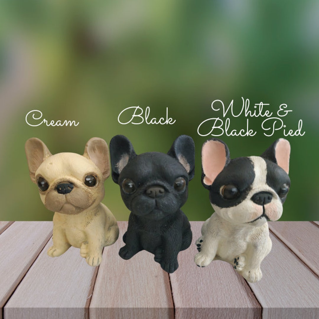 Customizable French Bulldog, Frenchie Figurine. Hand Painted ...