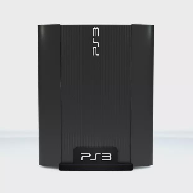 3D Printed PS3 Super Slim Vertical Stand: Space-saving Console Mount - Etsy