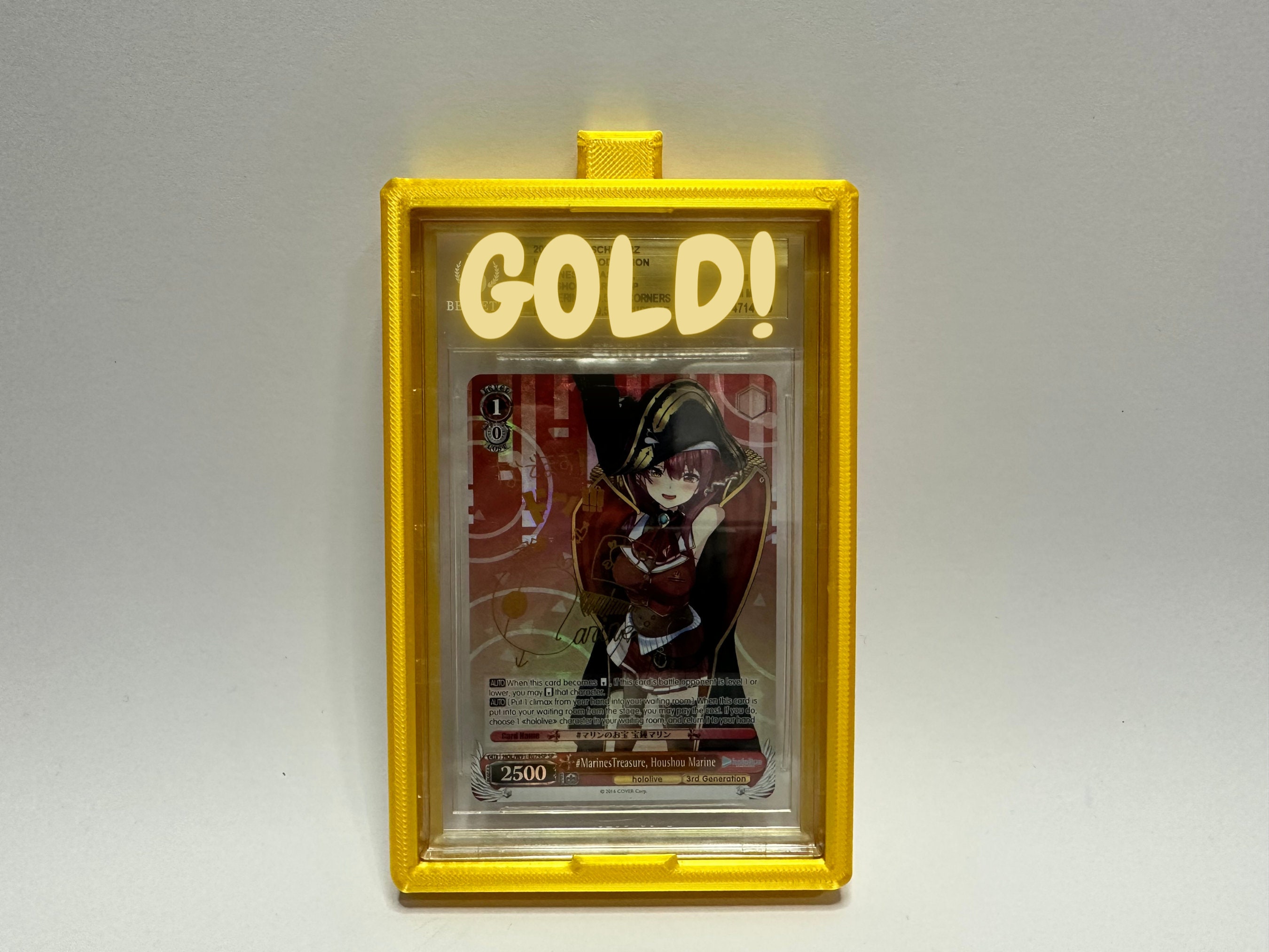 3D Printed BGS Slab Necklace: Graded Card Holder With 24" Chain - Etsy