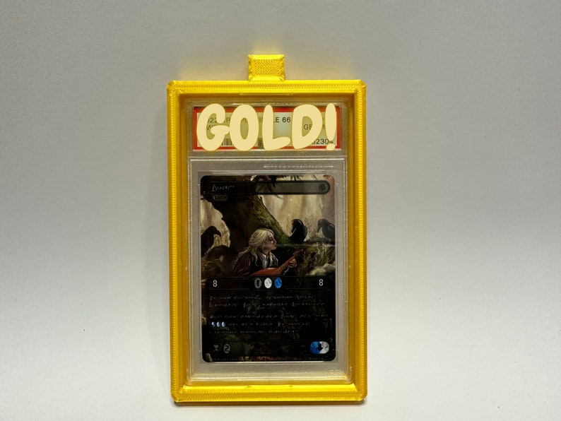 3D Printed PSA CGC Slab Necklace: Graded Card Holder - Etsy