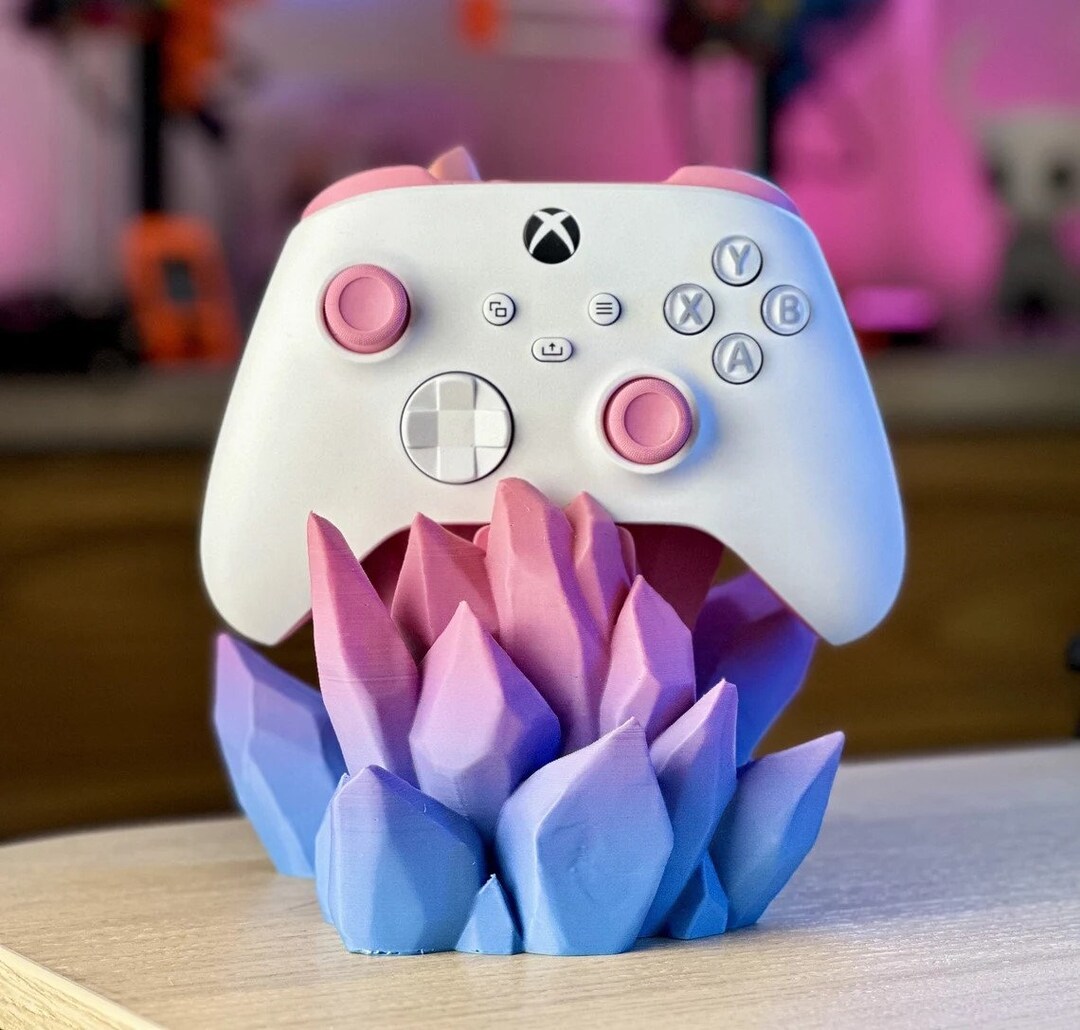 Crystal Controller Holder Gift for Gamers Playstation Xbox Nintendo ...