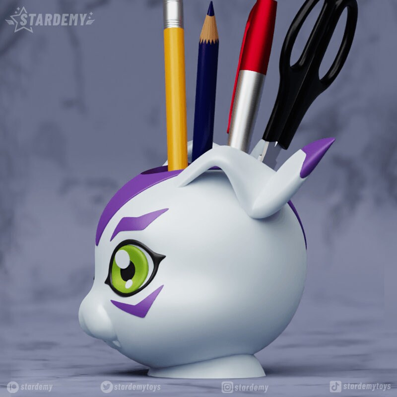 Gomamon Planter Digimon Paint Project Gift for Him Succulent - Etsy