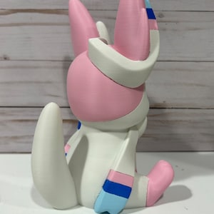Sylveon Figure 3D Printed Sylveon Gift for Gamers Pokemon Gift ...