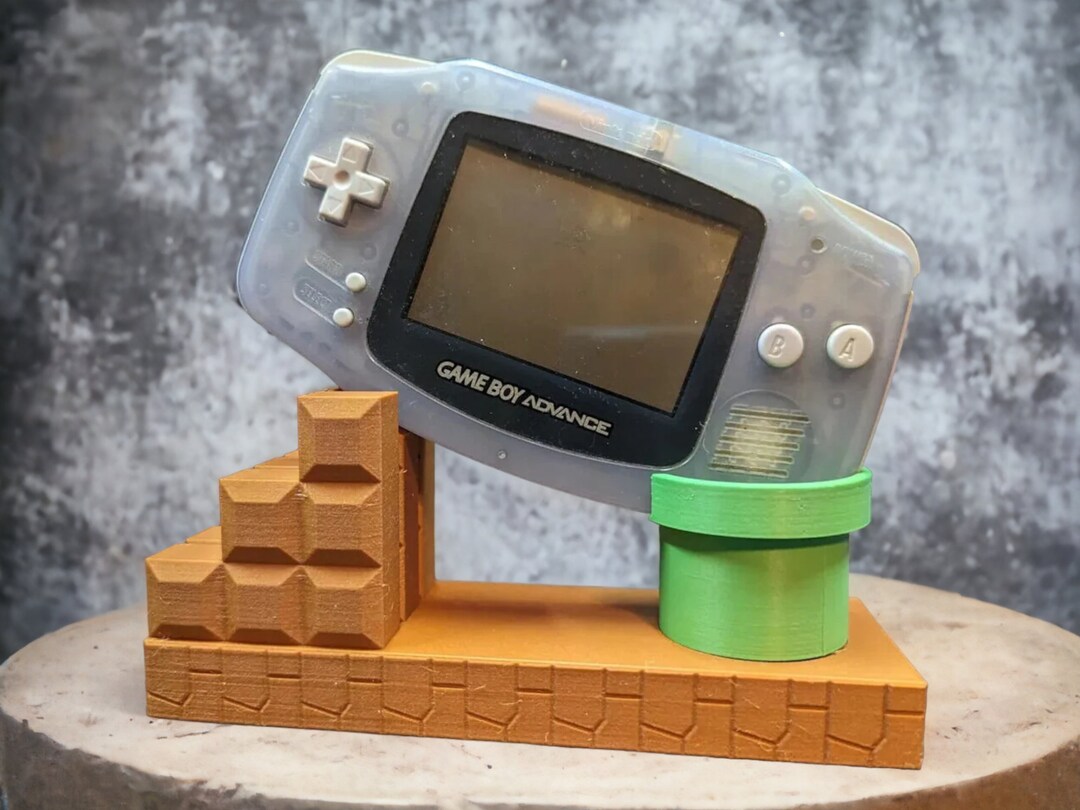 Nintendo Game Boy Advance GBA Handheld Console Display Stand Super ...