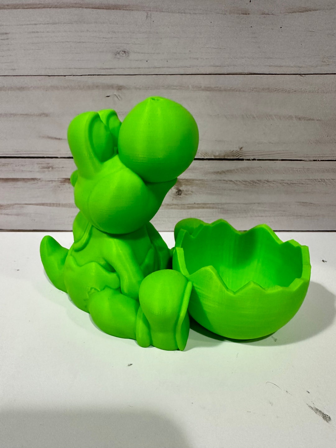 Yoshi Succulent Planter: Gamer Gift, Cracked Egg Design - Etsy