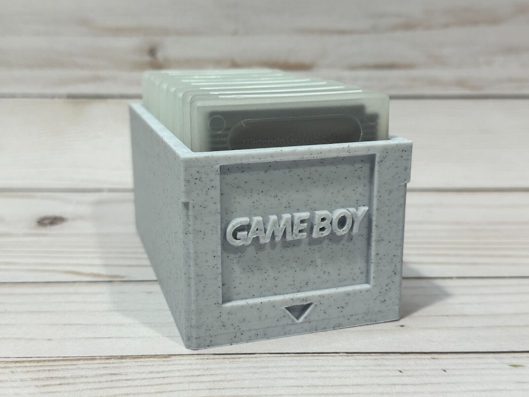 Game Boy & Game Boy Color GB GBC Game Holder Tray Storage Fits Clear ...