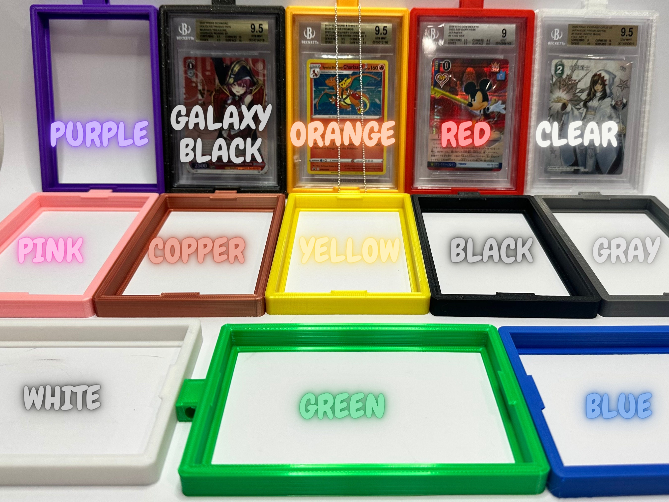 3D Printed BGS Slab Necklace: Graded Card Holder With 24" Chain - Etsy