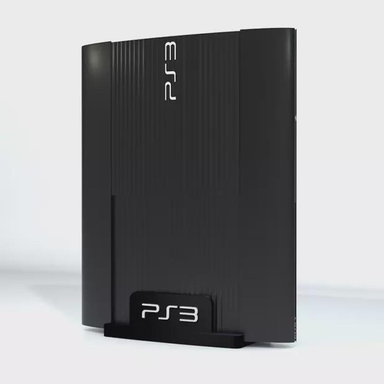 3D Printed PS3 Super Slim Vertical Stand: Space-saving Console Mount - Etsy