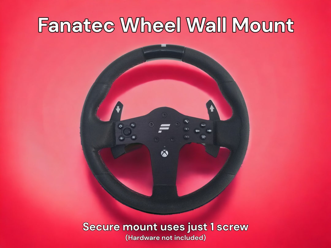 Fanatec Steering Wheel Wall Mount for Fanatec Wheel Fits All Fanatec ...