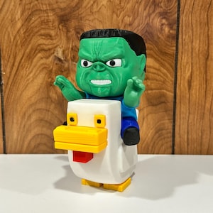 Minecraft Movie Chicken Jockey Figure - Etsy
