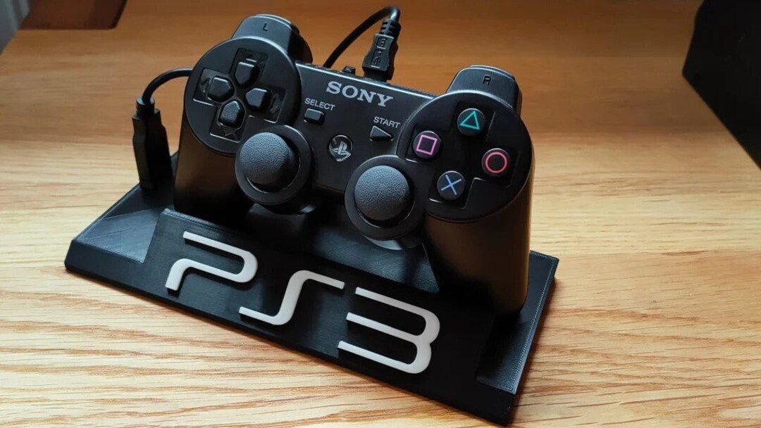 PS3 Controller Holder Gift for Gamers Playstation 3 Controller Stand ...