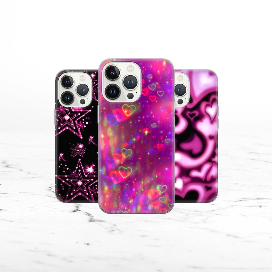 Aesthetic Mcbling Y2k Phone Case Pink 2000s Vintage Vibes Cover for ...