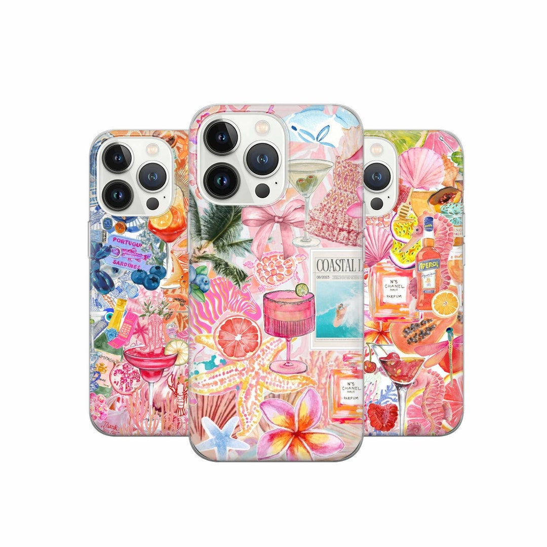 Coquette Summer Beachy Porto Phone Case Costal Italian Cover for iPhone ...