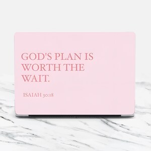 Cute Christian Ribbon MacBook Case Pink Girly Coquettish Laptop Cover ...