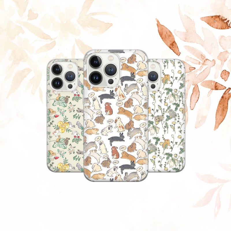 Bunny iPhone Case - Etsy
