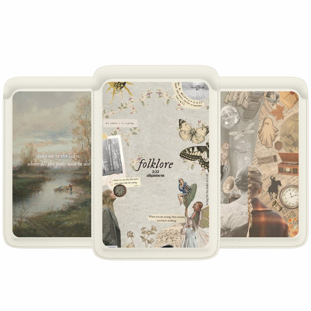 Taylor Folklore Magsafe Wallet, Magnetic Swiftie Lyrics Wallet ...