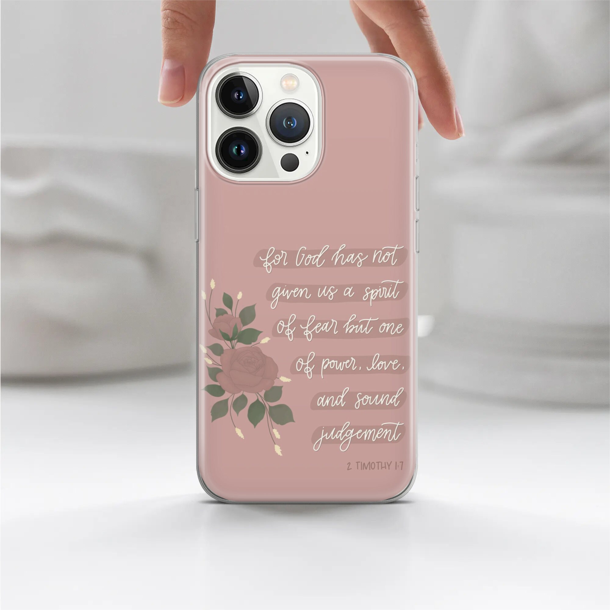Bible Verses Phone Case Christianity Cover For Iphone 15 14 13 12