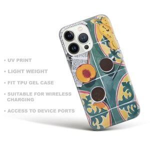 Azulejo Porcelain Blue Tile Phone Case Majolica Portuguese Cover for ...