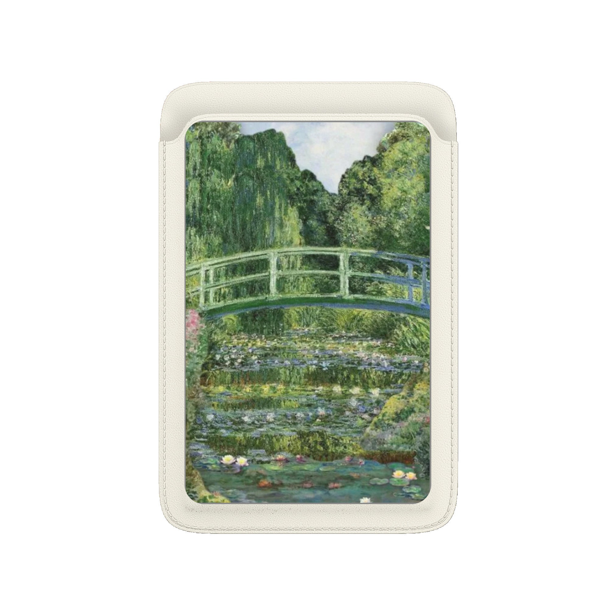 Claude Monet Painting Magsafe Wallet, Magnetic Impressionism Wallet ...