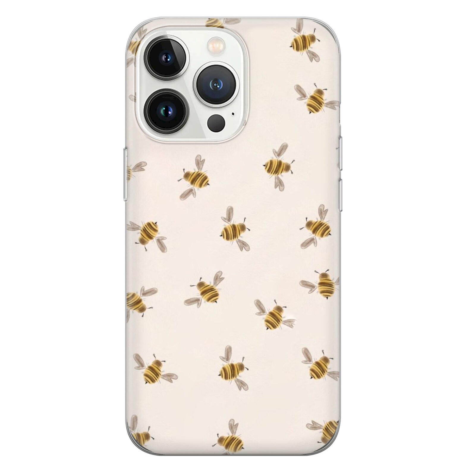 Honeybee Phone Case Bumblebee Insect Cover for iPhone 15 14 13 12 Pro ...