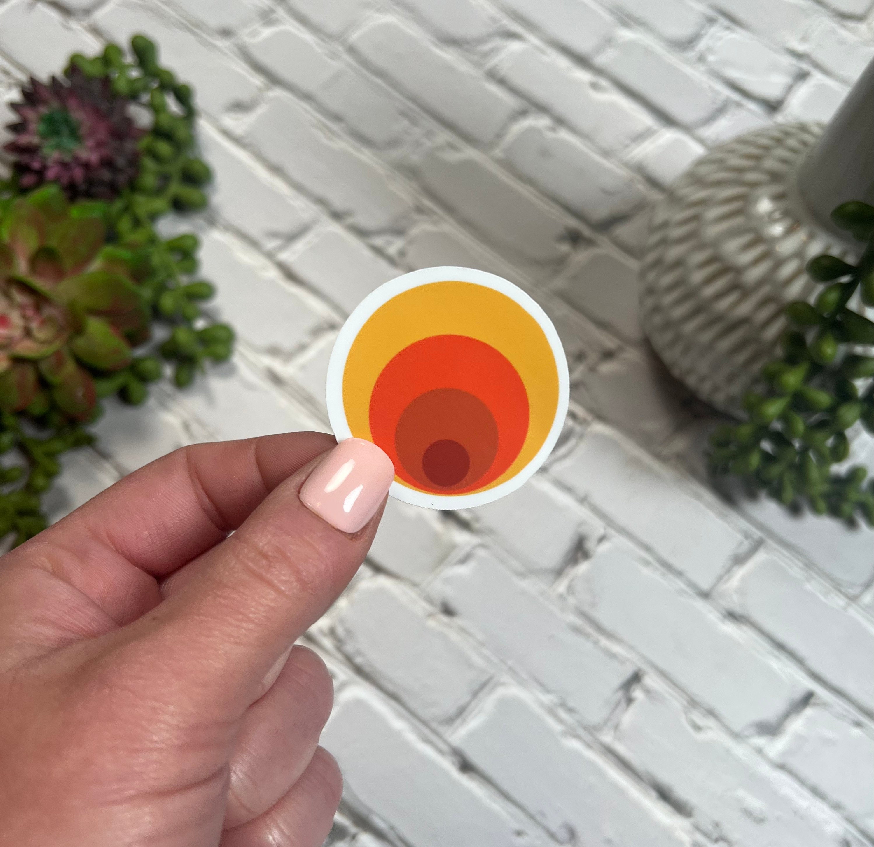 Retro 70s Sticker Set of 20 High Quality Water Resistant Groovy Disco ...