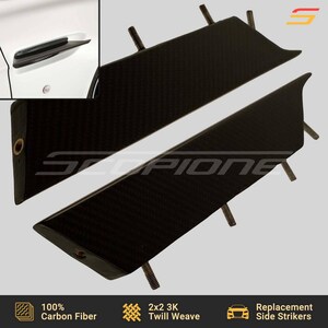 Scopione Carbon Fiber Front Fender Side Strakes Vents for Aston Martin ...