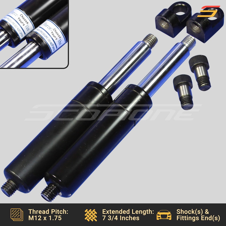 Scopione Bolt on Lambo Vertical Door Kit Replacement Shocks & L ...