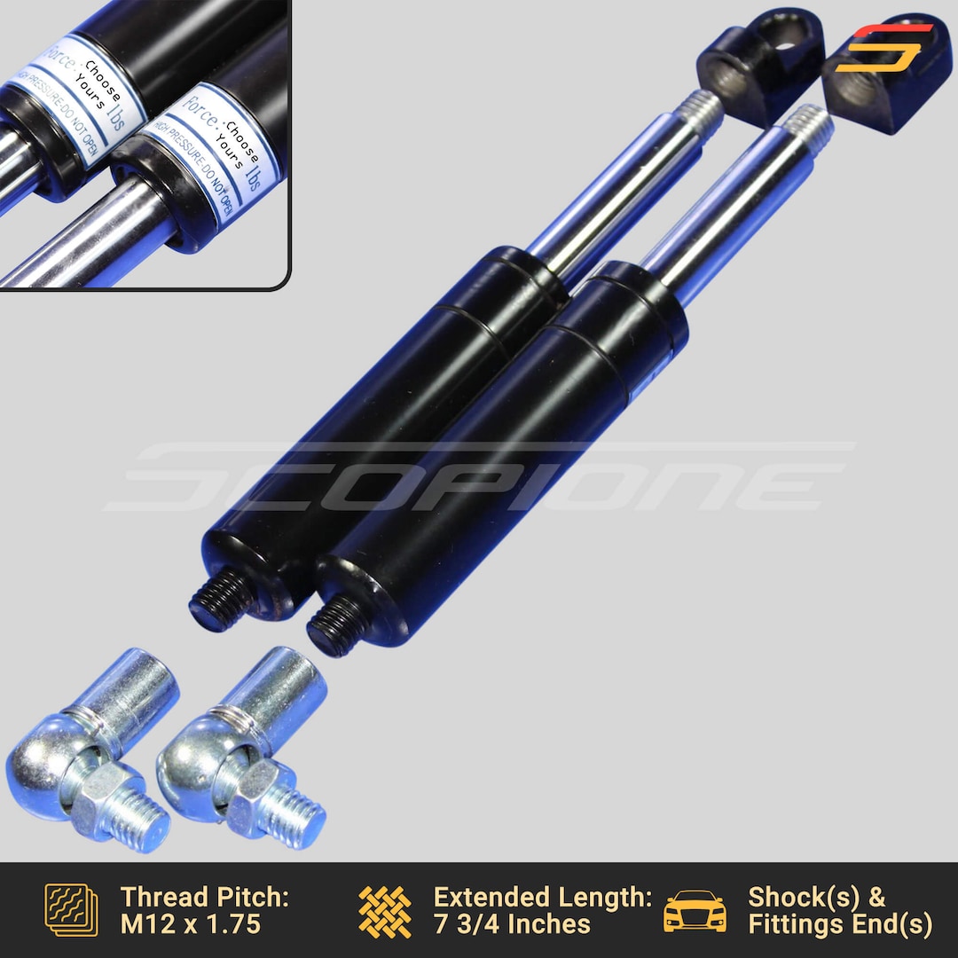 Scopione Bolt on Lambo Vertical Door Kit Replacement Shocks & L ...