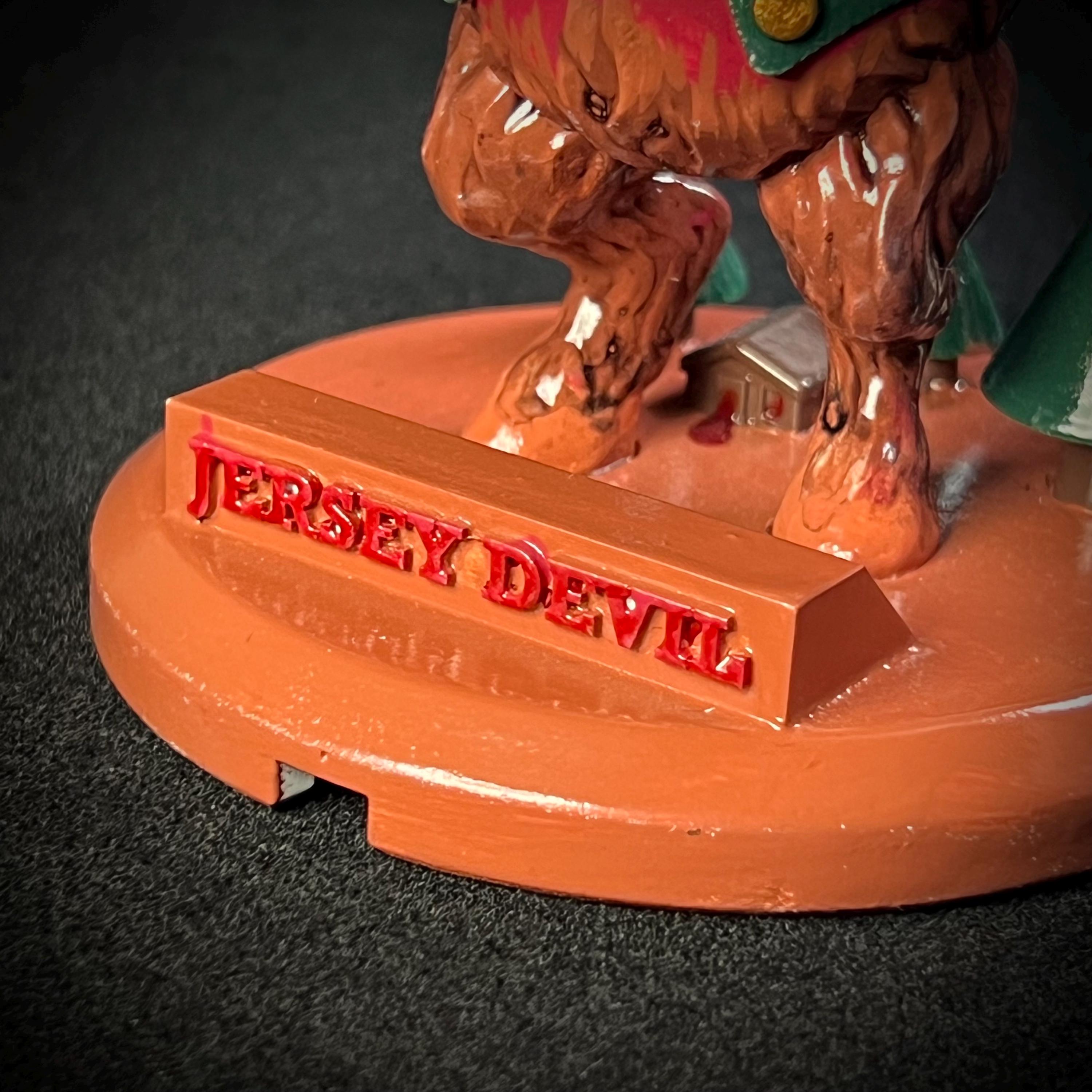 Bobblehead Jersey Devil. Creepy Desk Decoration. Holiday Fun Toy Bobble ...
