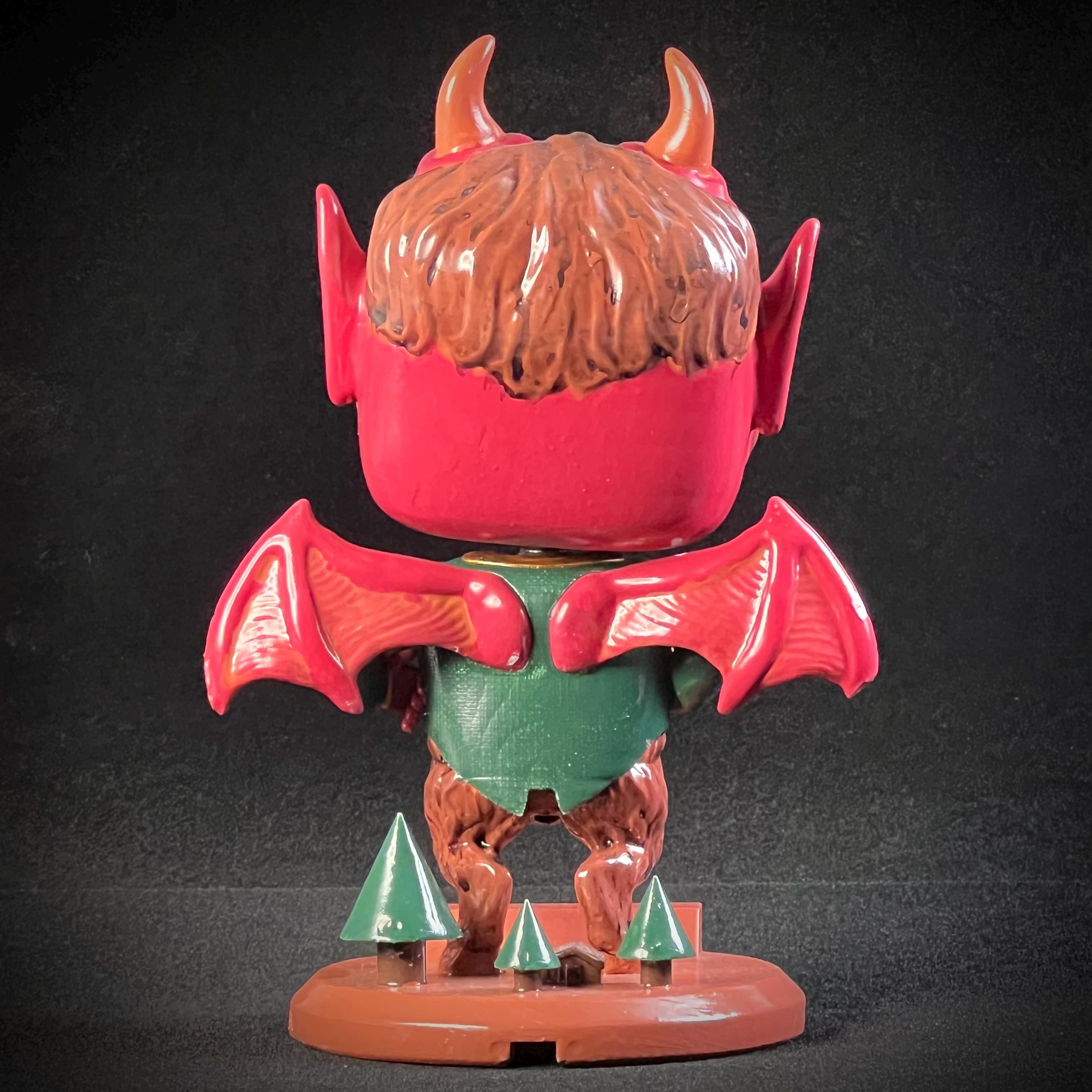 Bobblehead Jersey Devil. Creepy Desk Decoration. Holiday Fun Toy Bobble ...