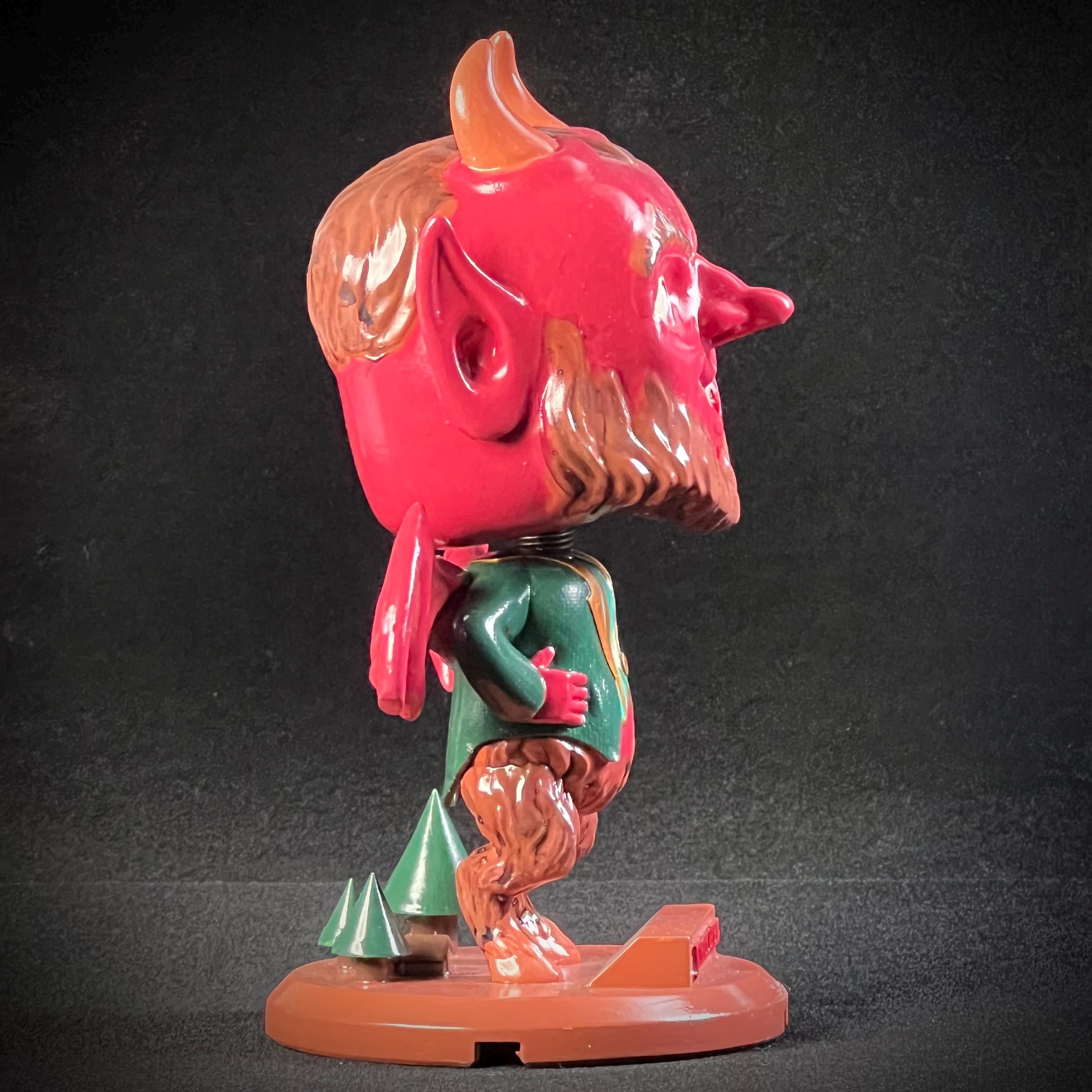 Bobblehead Jersey Devil. Creepy Desk Decoration. Holiday Fun Toy Bobble ...